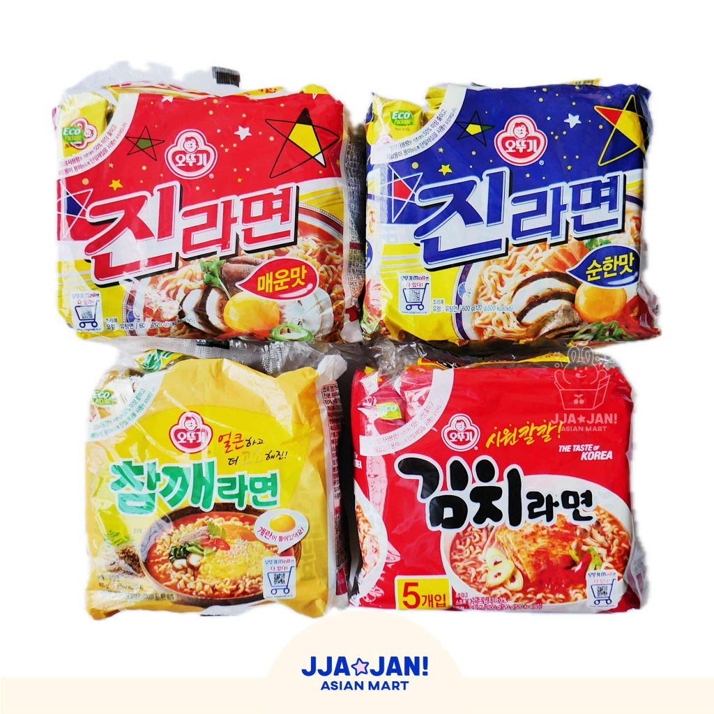 Ottogi Jin Ramen Mild / Spicy / Ottogi Sesame Ramen / Ottogi Kimchi Ramen | Shopee Philippines