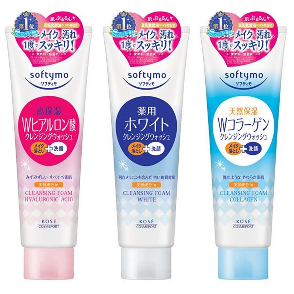 Kose Softymo Super Cleansing Wash Facial Foam | Shopee Philippines