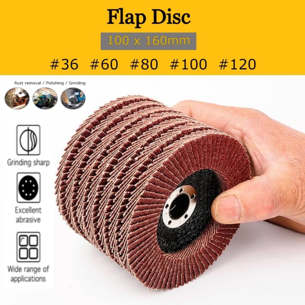 Original Sunrise Flap Disc Per Box 10pcs For Metal Wood Paint 4" 100mm ...