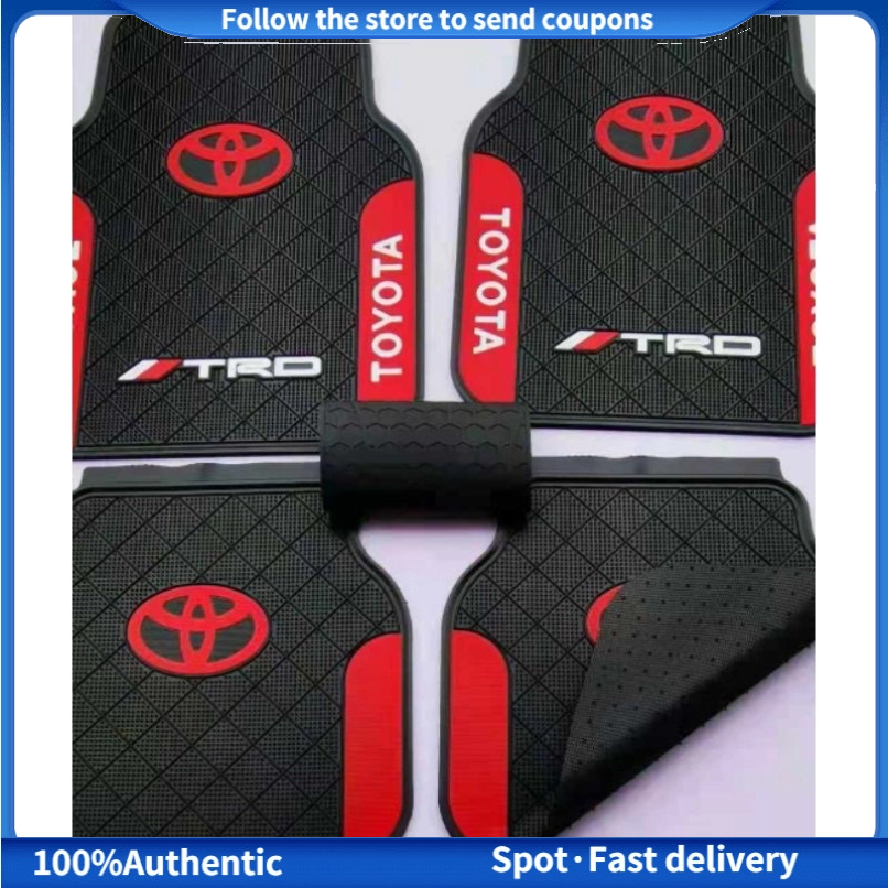 5pcs Set Heavy Duty Universal Car Floor Premium Rubber Matting (Car Mat ...