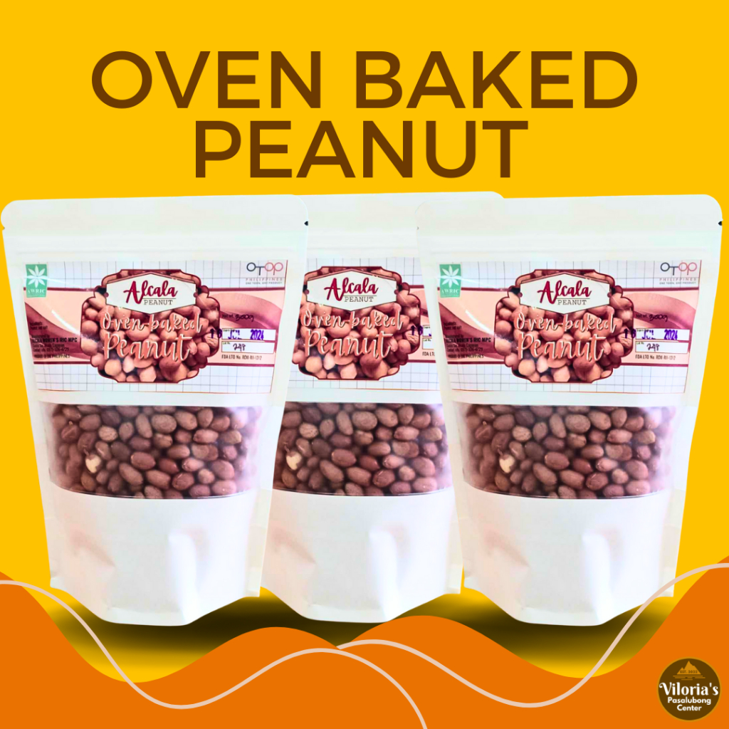 Oven-Baked Roasted Peanut | Greaseless Mani (with skin) | Shopee ...