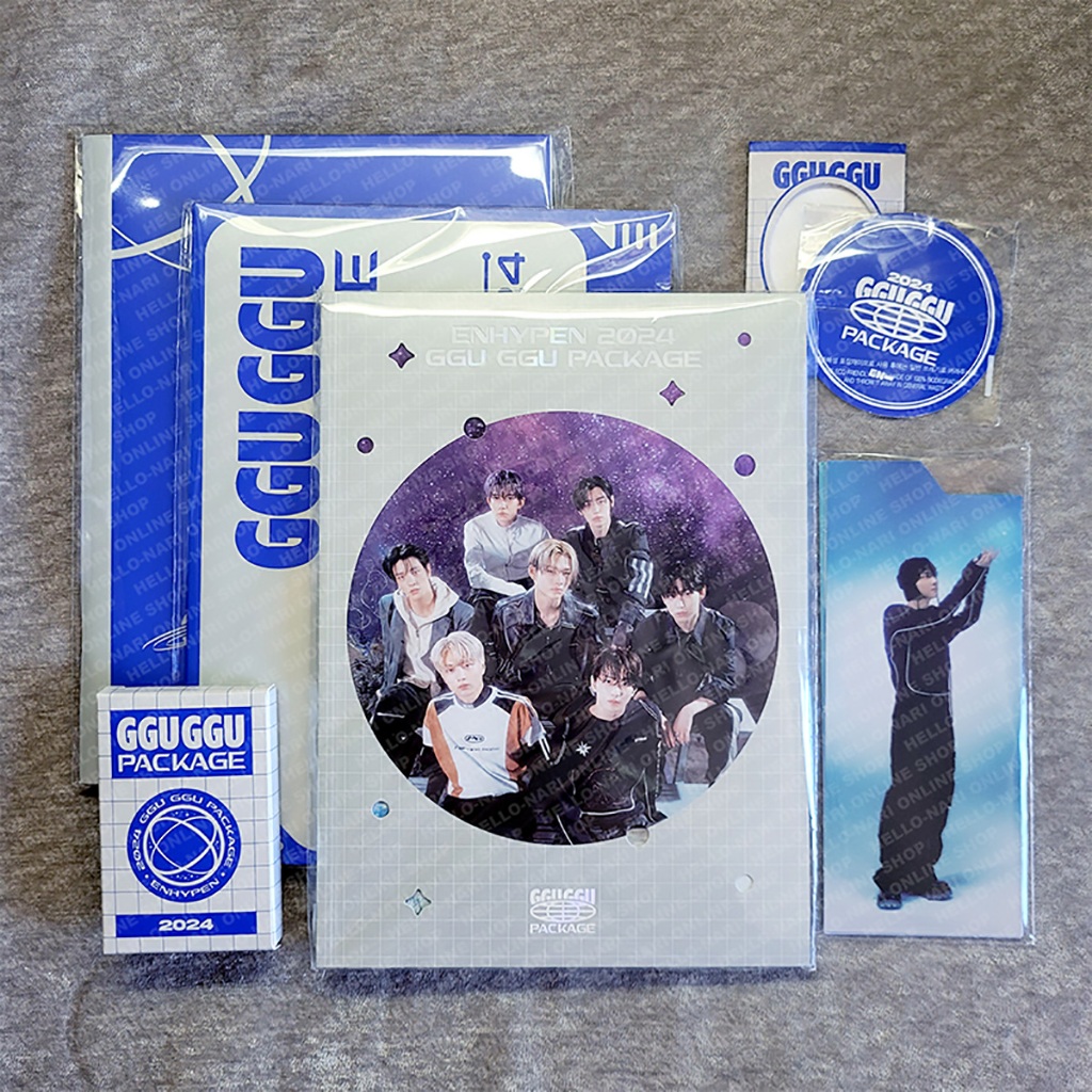 [UNSEALED] ENHYPEN 2024 Ggu Ggu Package (Deco Kit) | Shopee Philippines