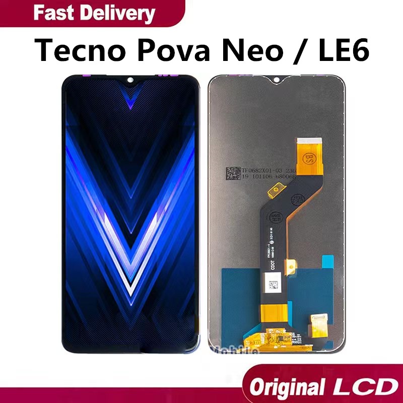 Tecno Pova Neo LE6 LE6h LCD Original Touch Screen Digitizer Assembly ...