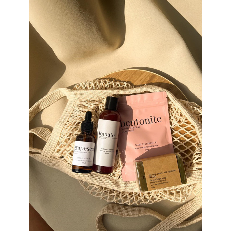 Mary Elizabeth R Acne Clear Set for Oily and Acne Prone Skin | Shopee ...