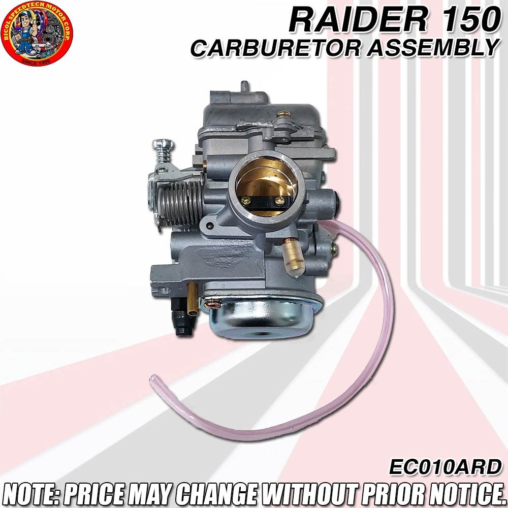 RAIDER 150 CARBURETOR ASSEMBLY (EC010ARD) | Shopee Philippines