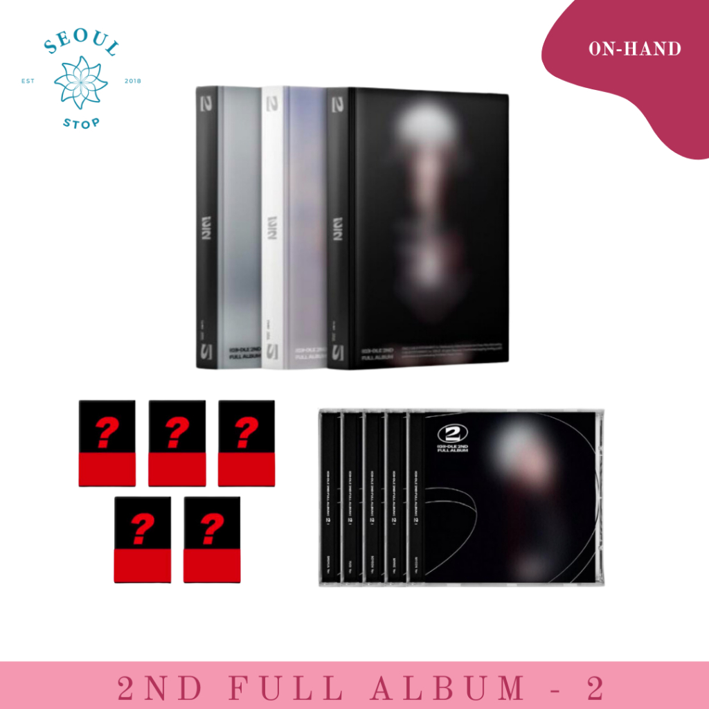 [ON-HAND] (G)-IDLE - 2ND FULL ALBUM [2] JEWEL POCA SOUNDWAVE KTOWN ...