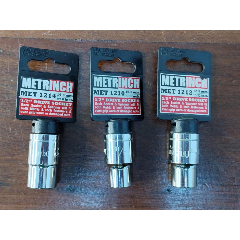 Metrinch Socket Wrench (1/2" DR) | Shopee Philippines