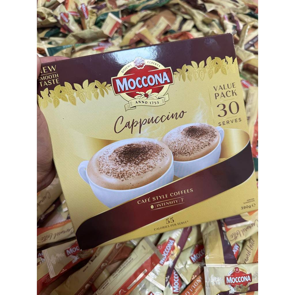 Authentic Moccona Cappuccino 30 pieces/box | Shopee Philippines