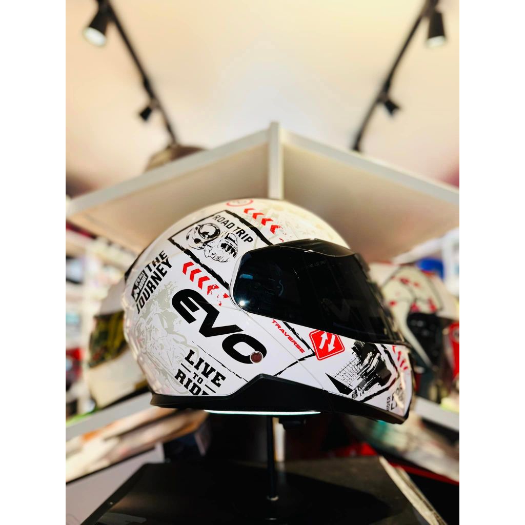 EVO VXR-4000 TRAVERSE MODULAR MOTORCYCLE HELMET | Shopee Philippines