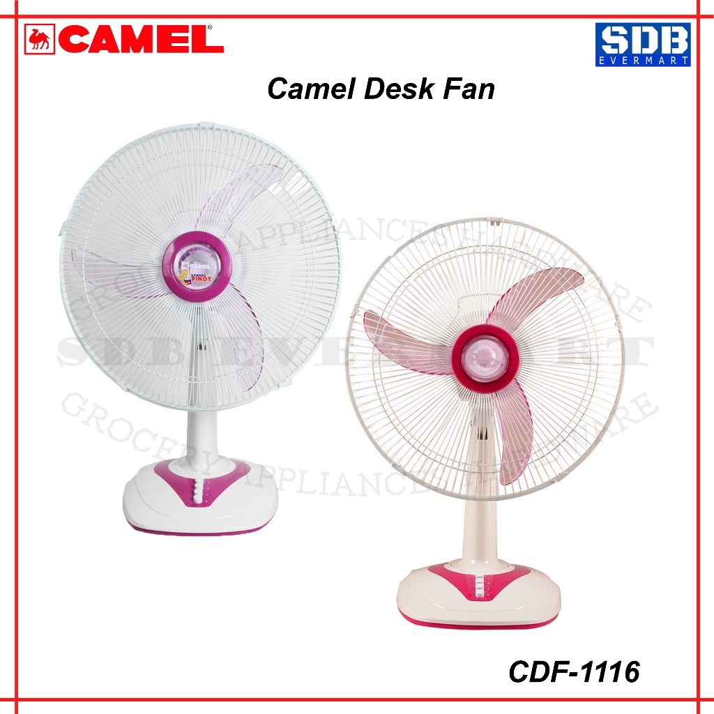 Camel-Amihan Desk Fan-Colored-(CDF1116C)-1pc | Shopee Philippines
