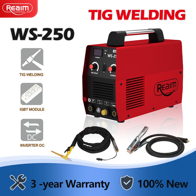 REAIM TIG/MMA 2IN1 Welding Machine Argon Arc Welder Portable Inverter ...