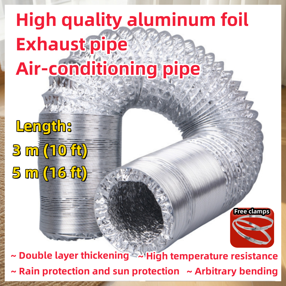 3M·5M range hood aluminum foil tube Retractable ventilation tube ...