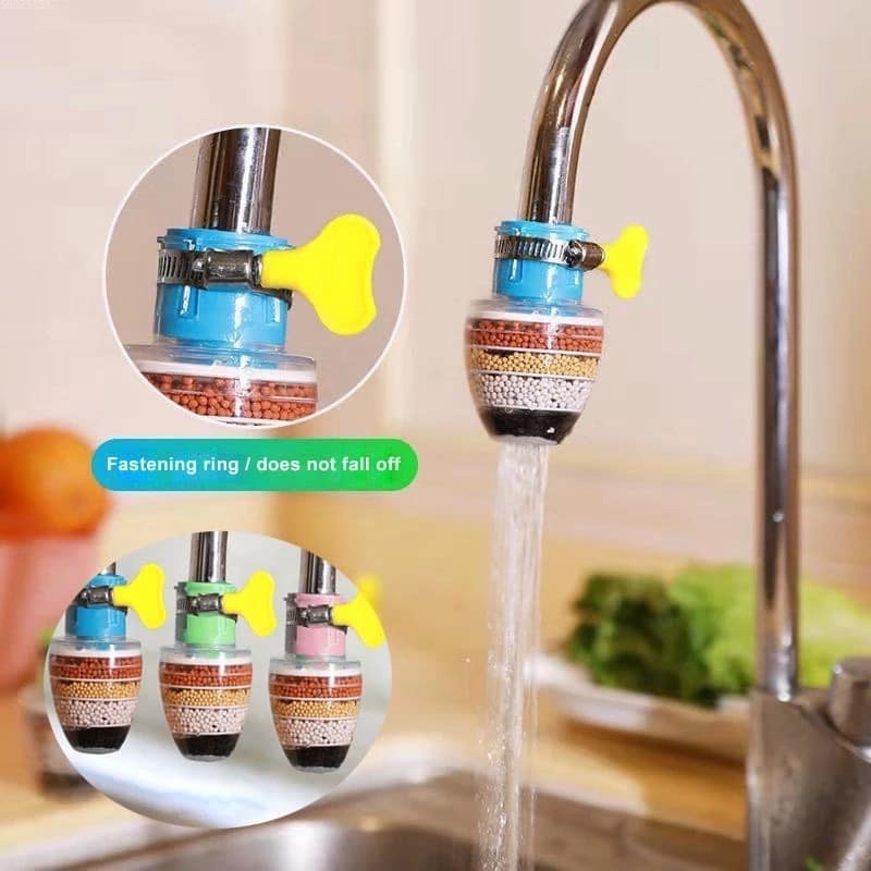 6-layer filtration Faucet Rotating Drainer Faucet Filter Shower Kitchen ...