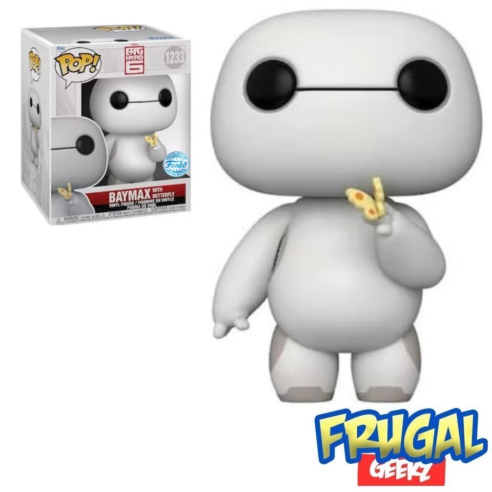 Funko Pop! Big Hero 6 - Baymax with Butterfly Special Edition Vinyl ...