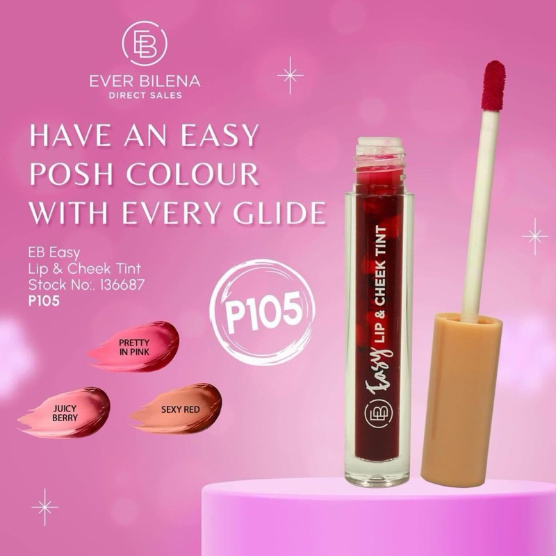 EB Ever Bilena Easy Lip and Cheek Tint | Shopee Philippines