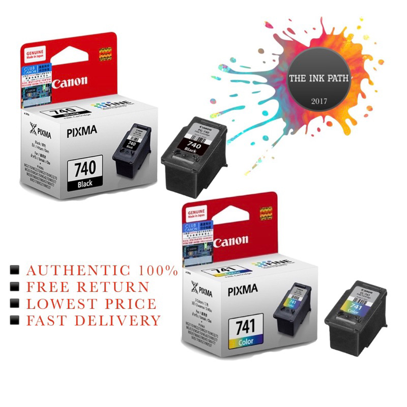 Genuine Canon PG-740 CL-741 ink cartridge PG 740 / CL 741 | Shopee Philippines