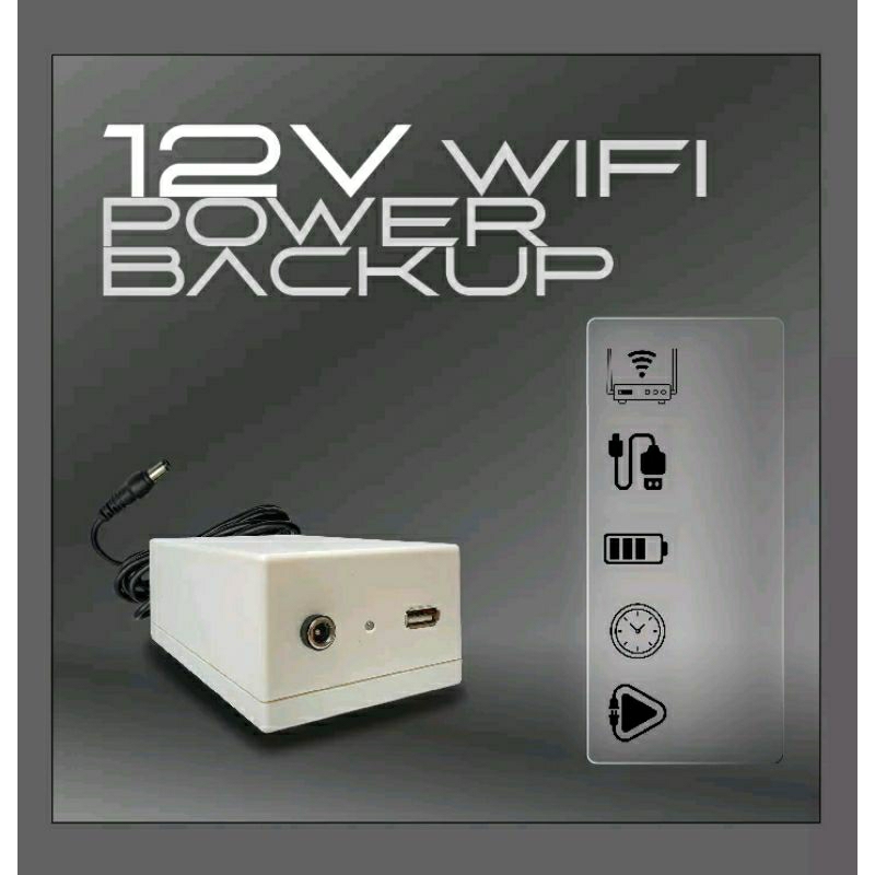 UPS for wifi modem/router 12v | Shopee Philippines