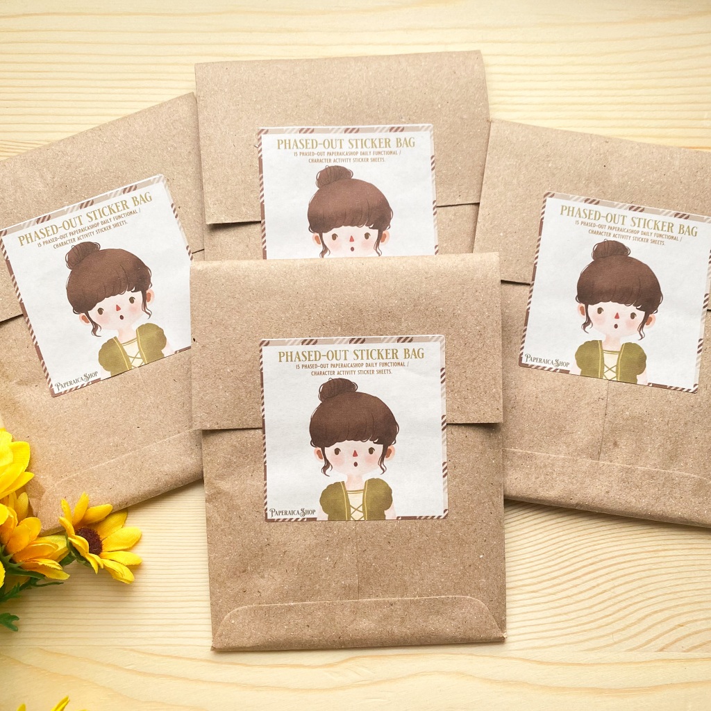 PHASED-OUT STICKER BAG, Functional Stickers, Character Activity ...