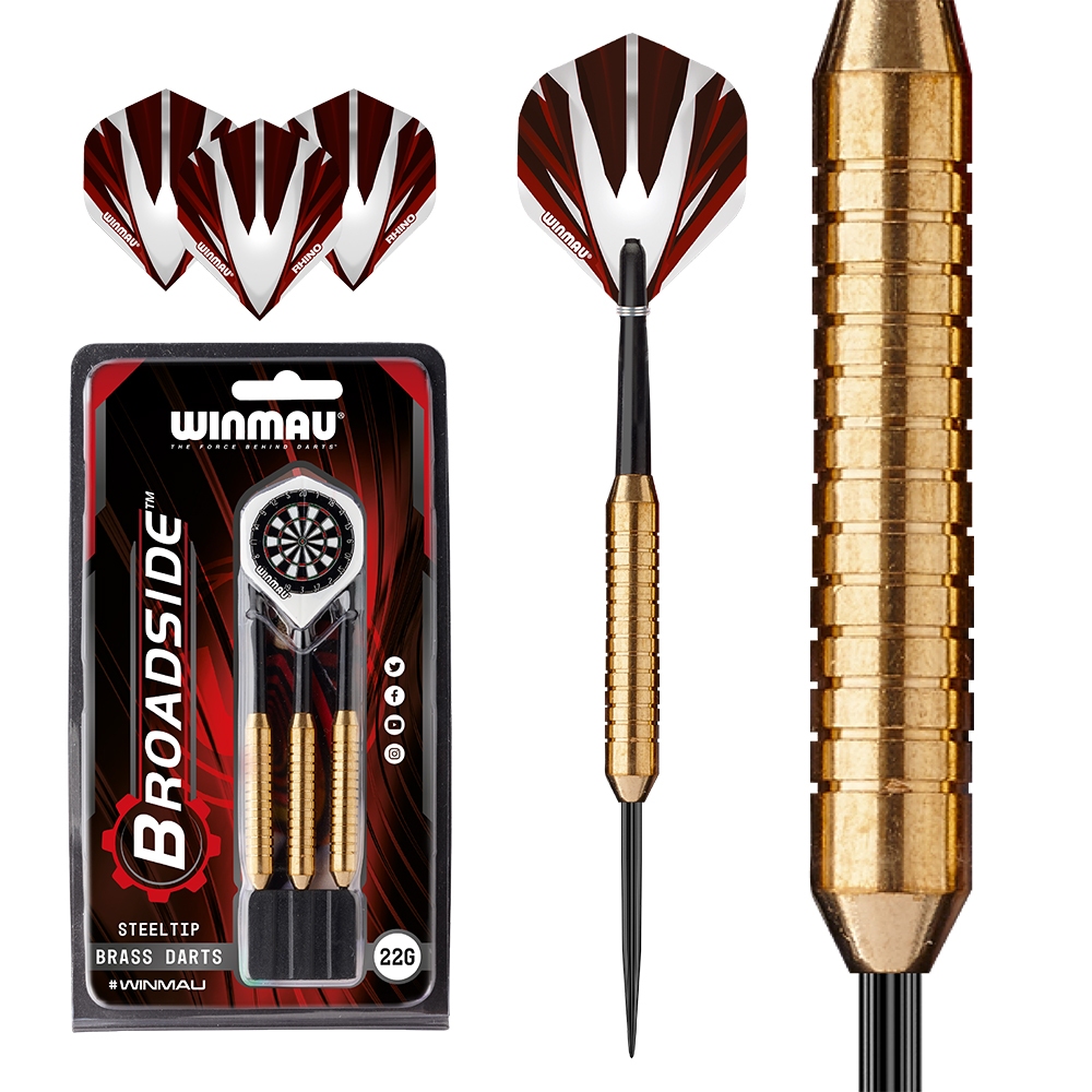 Winmau Dart Pin Broadside 22 grams Brass | Shopee Philippines