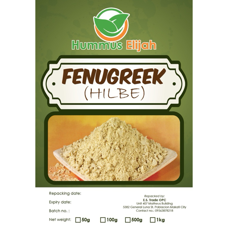 Fenugreek Powder Hilbe - 500g/1kg | Shopee Philippines