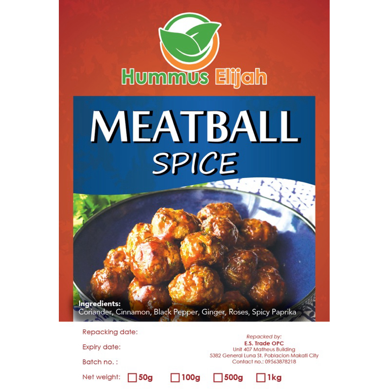 Meatball Spice Mix - 500g/1kg | Shopee Philippines