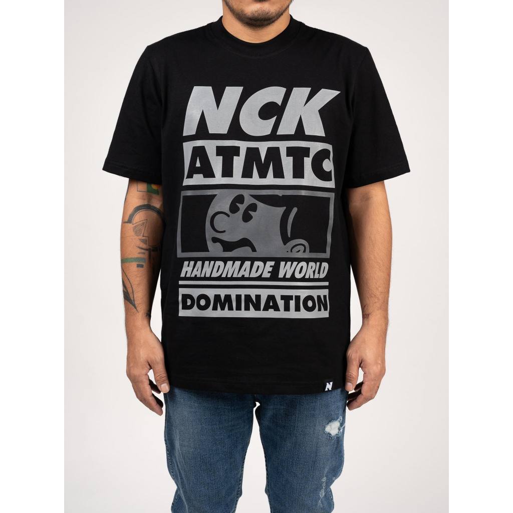 Nick Automatic "Seal V3 Black ash" Black T-shirt | Shopee Philippines
