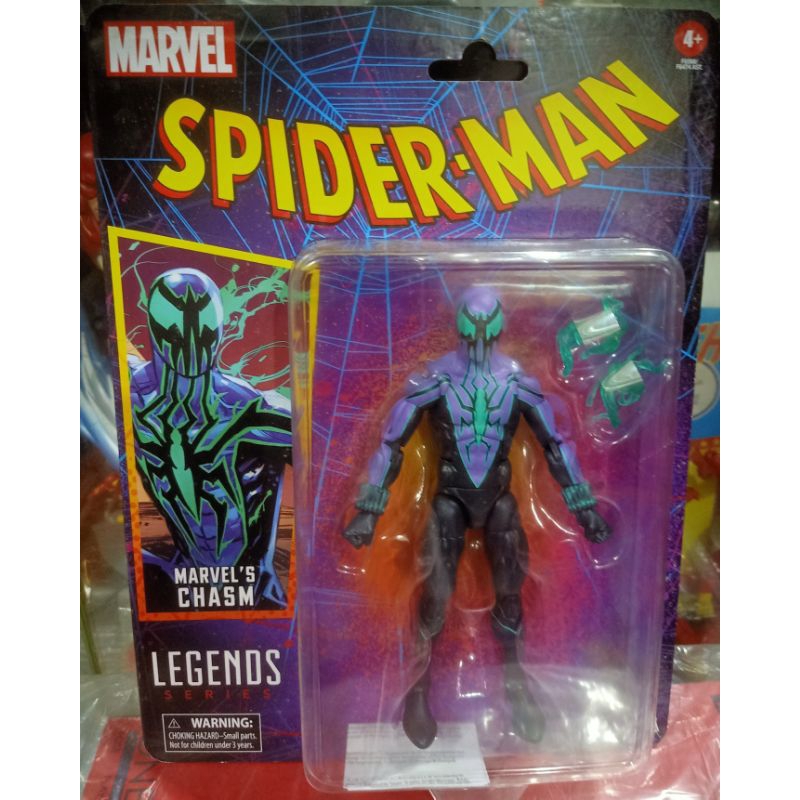 HASBRO MARVEL LEGENDS SERIES - MARVEL'S CHASM FROM SPIDER-MAN ACTION ...