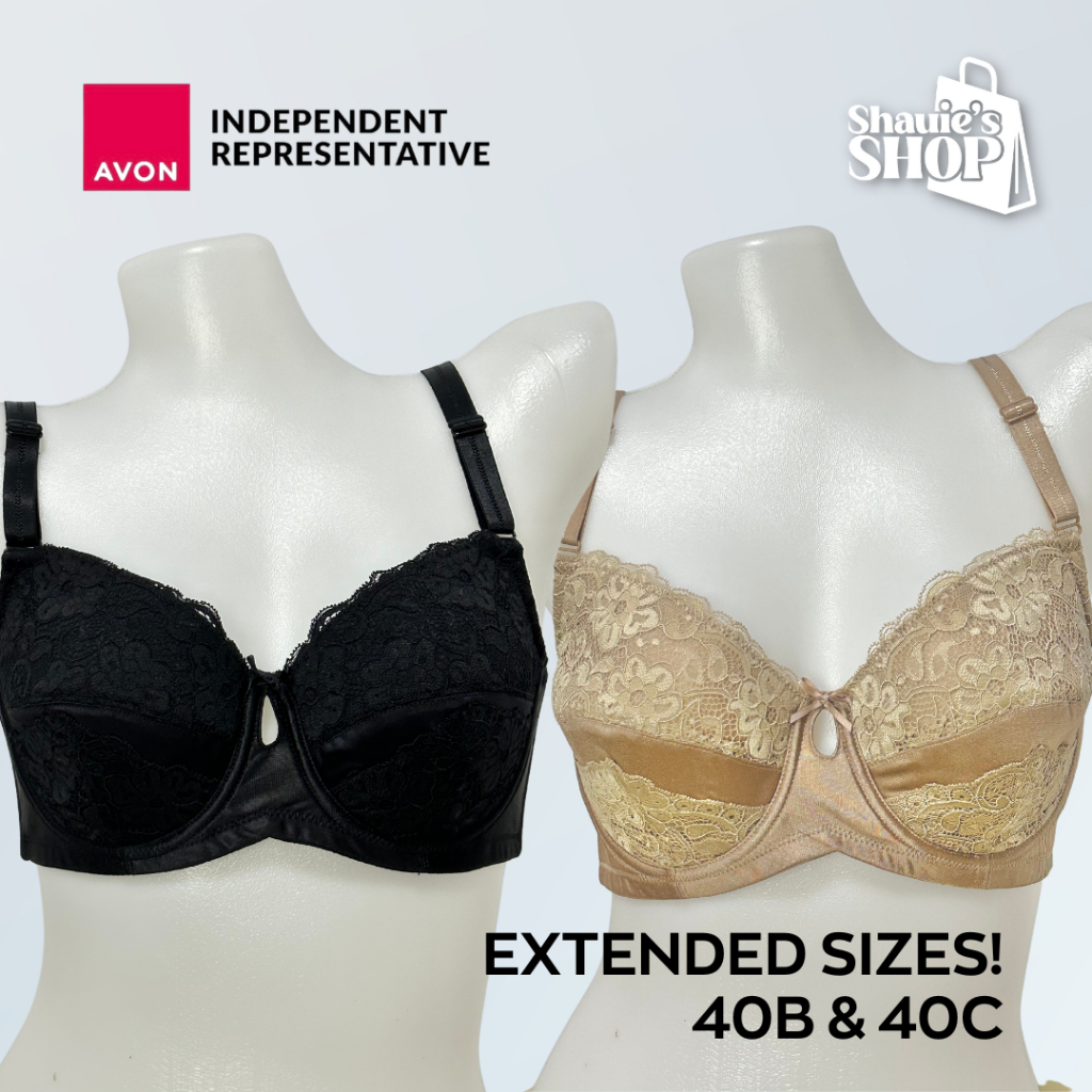 AVON Marinella Underwire Full Cup Lace Bra | Sizes: 34A - 40C | Shopee Philippines