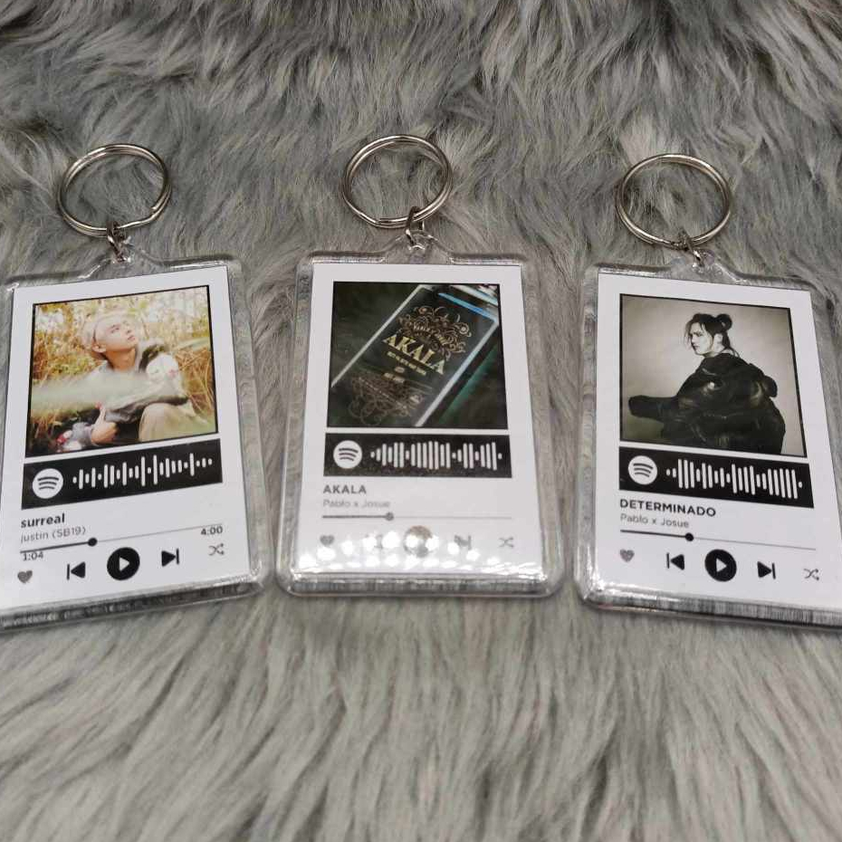 SB19 Inspired Spotify Acrylic Keychain / Customized or Personalized ...