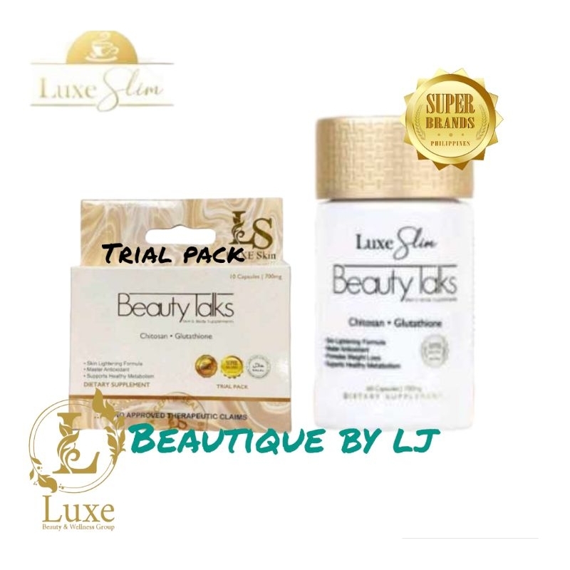 luxe Slim Beauty talks Capsules By Anna magkawas. ( Trial Pack , Bottle ...