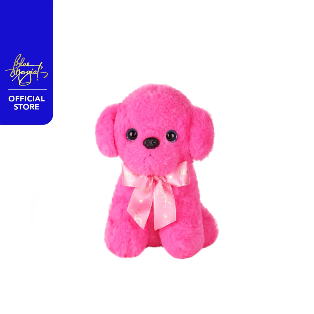 Blue Magic Brooke Pink Dog Stuffed Toy | Shopee Philippines