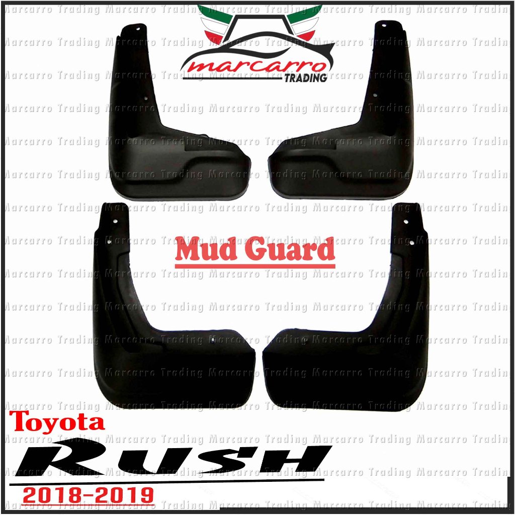 Toyota Rush 2018-2019 Mud Flap/Mud Guard | Shopee Philippines