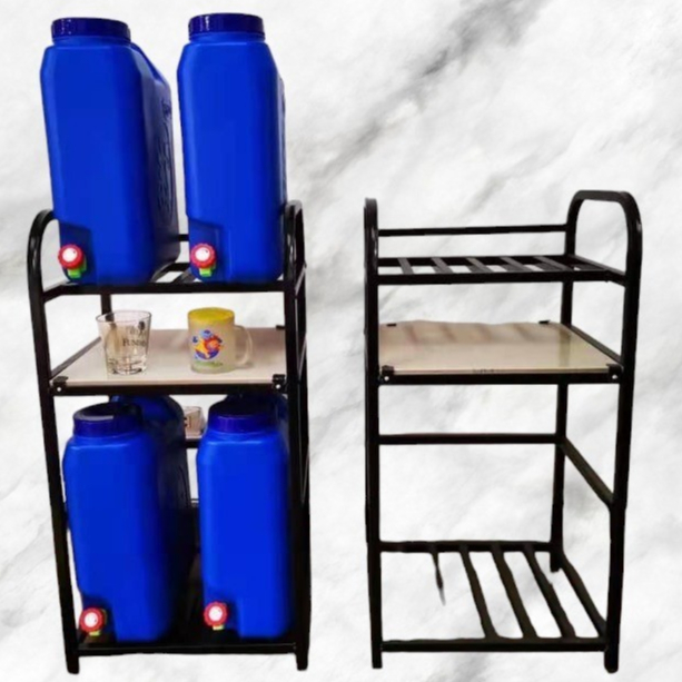 WATER GALLON RACK STAND (Double w/ tiles) #WGT 305 | Shopee Philippines