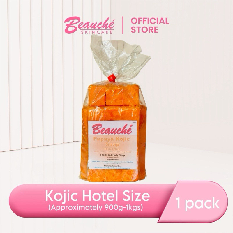 Beauché International Hotel Size Soap: Papaya Kojic Kilopack | Shopee ...