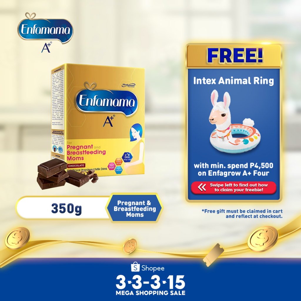 Enfamama A+ Chocolate Powdered Milk Drink for Pregnant and ...