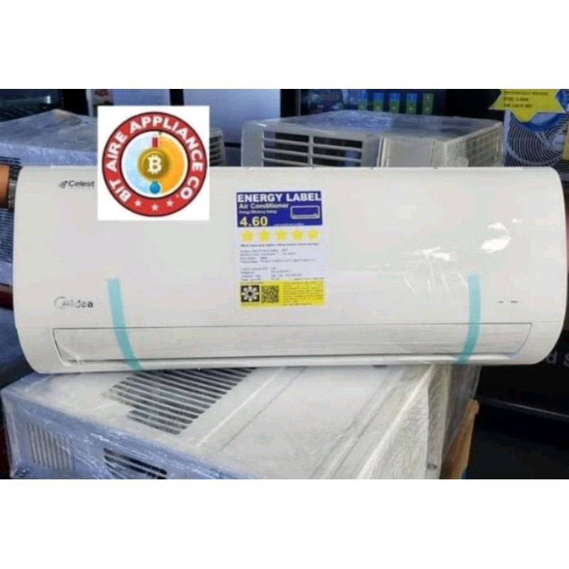 MIDEA CELEST 2.5HP TO 3HP SPLIT TYPE INVERTER AIRCON WITH STANDARD ...