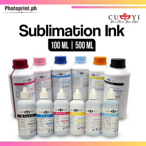CUYI Sublimation Ink 500ml for EP SON Printer | Shopee Philippines