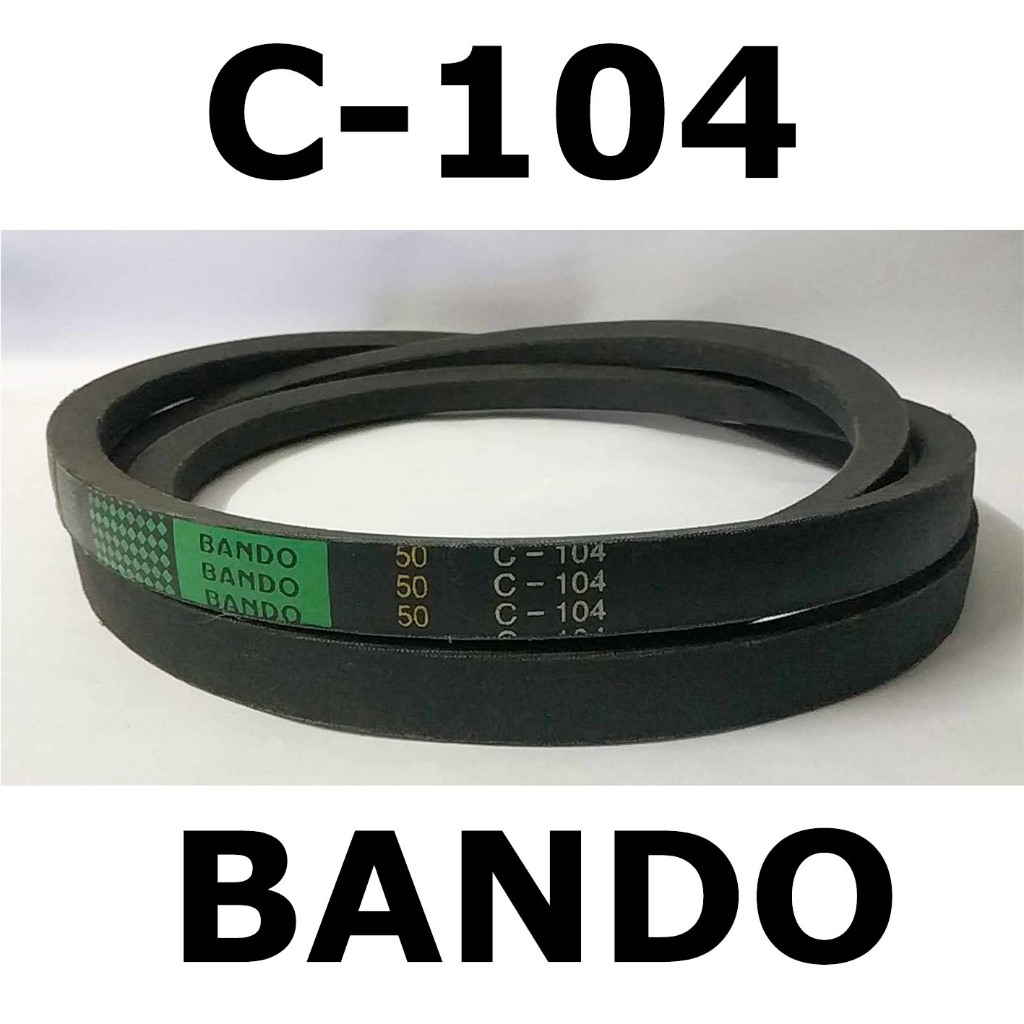 ORIGINAL BANDO VBELT C104 ----------------------------------------------- V BELT V-BELTS C 104 C ...