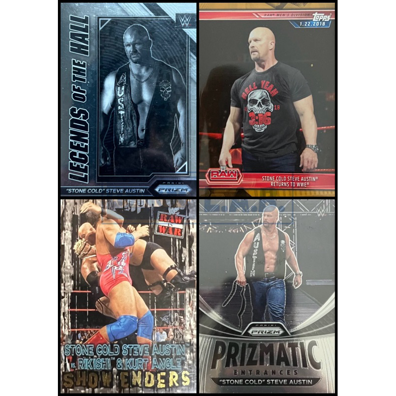 WWE CARDS | Stone Cold Steve Austin | Shopee Philippines