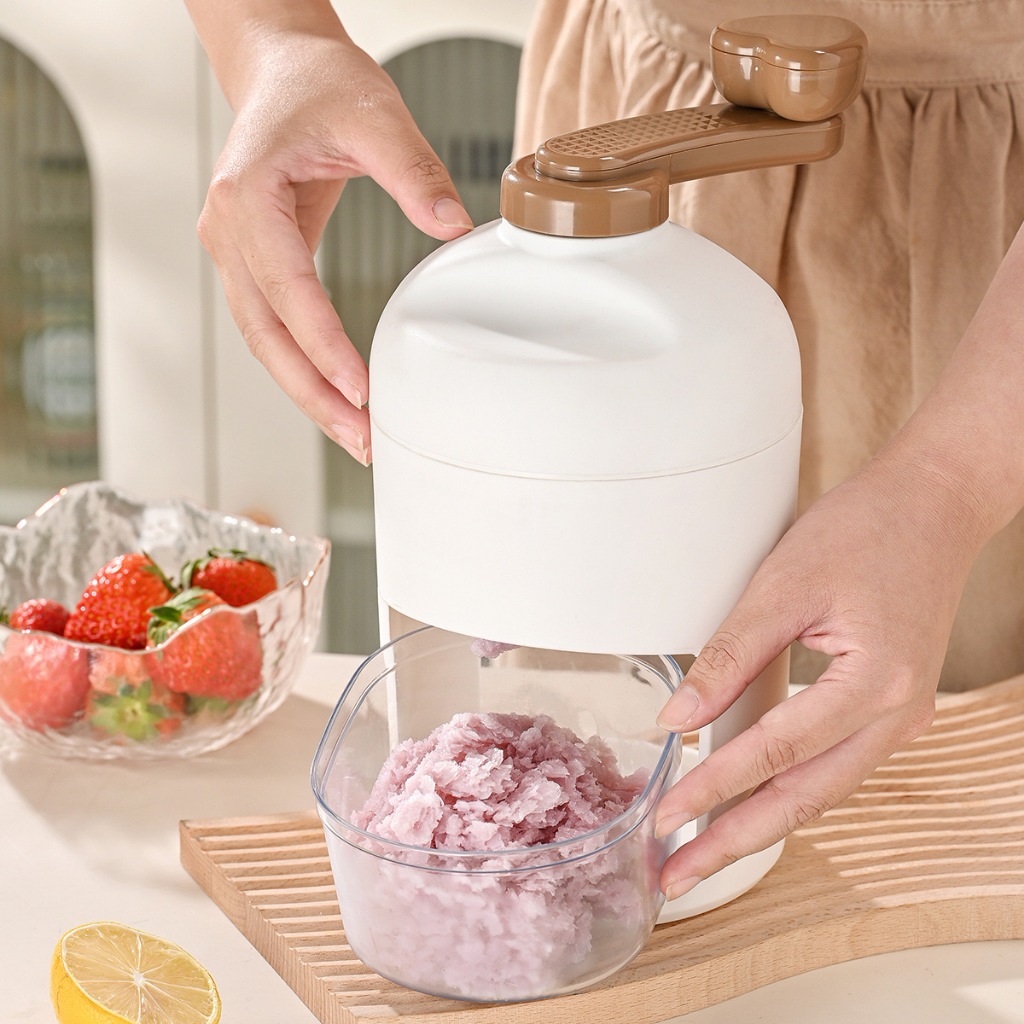 Portable Mini Manual Ice Crusher Hand Crank Manual Ice Breaker ...