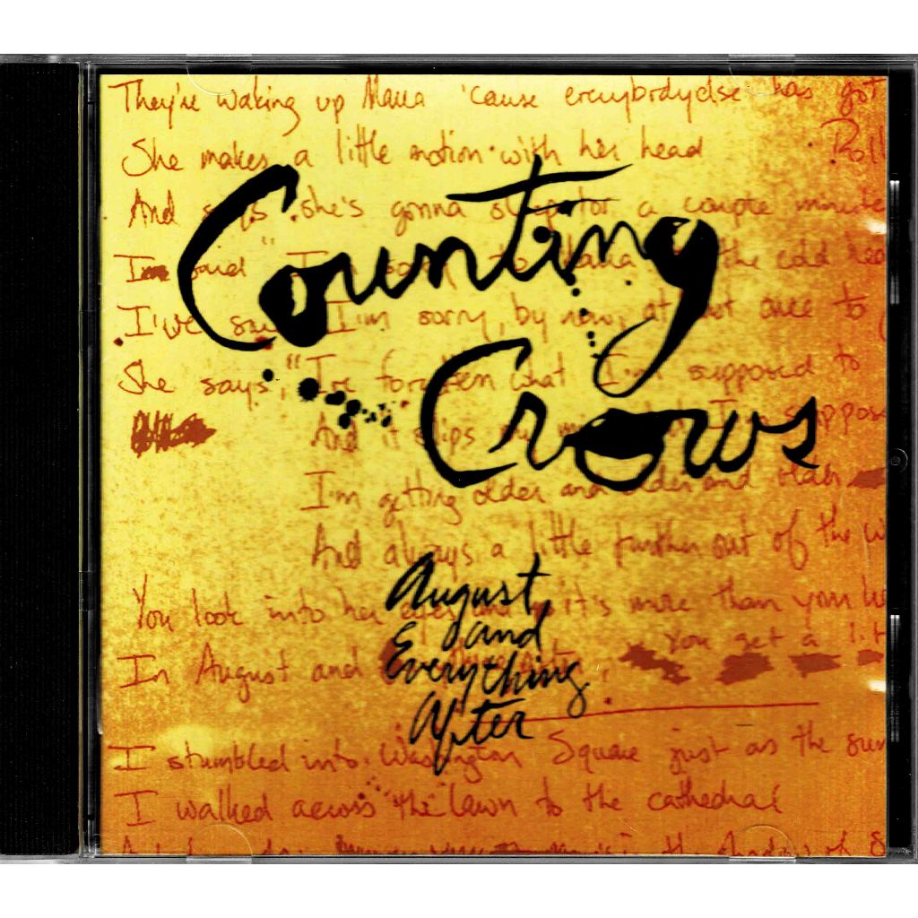 CD: Counting Crows - August and Everything After (Alternative/ Rock ...