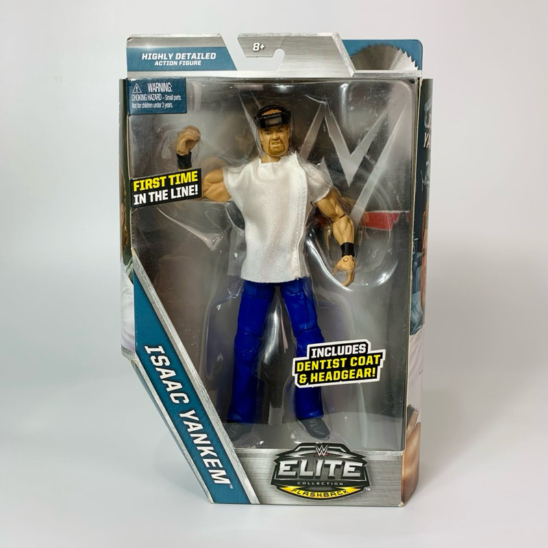 WWE “Dr. Isaac Yankem” Elite Flashback Action Figure | Shopee Philippines
