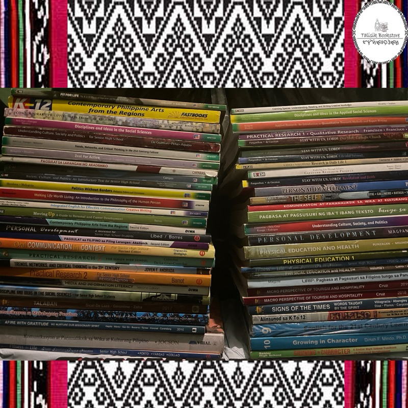 Original K-12 academic Books Senior High School SHS STEM ABM HUMSS GAS ...