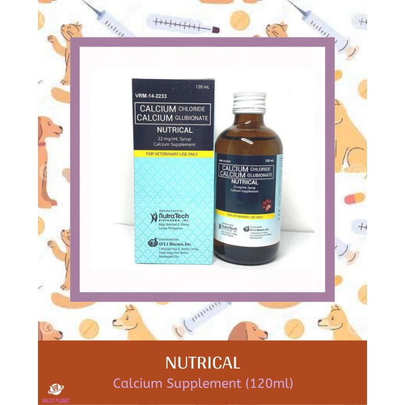 Nutrical Calcium Supplement (120ml) | Shopee Philippines