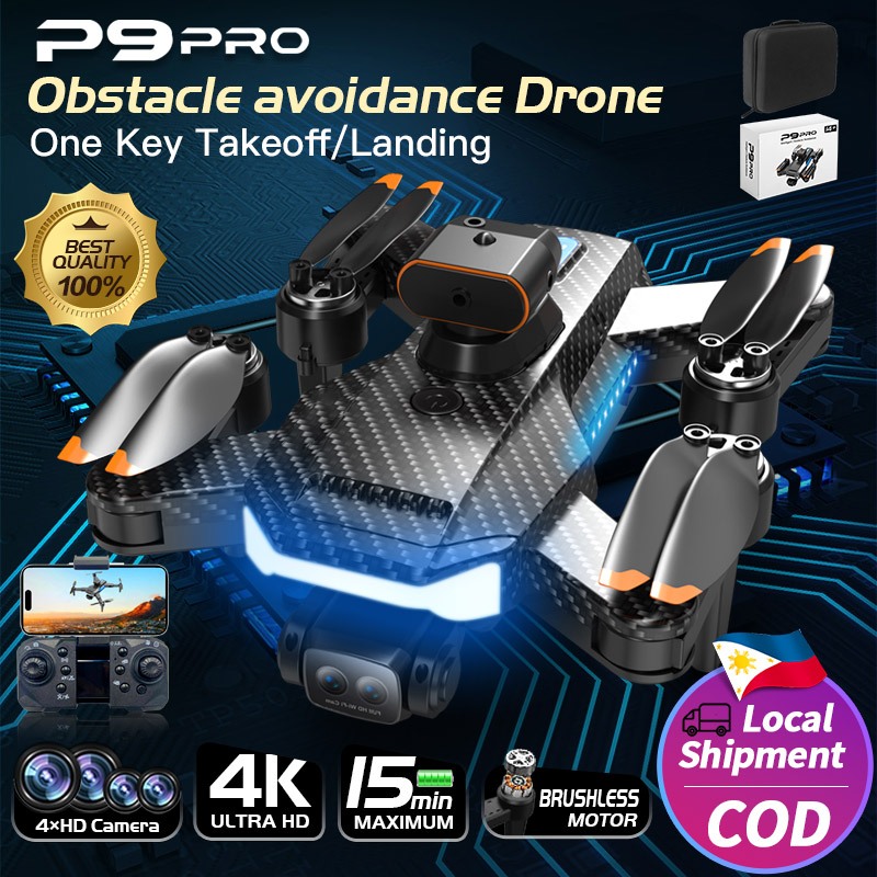 P9 pro Drone with 4k camera original 5G fpv mini drones brushless motor Auto Return hover uav ...