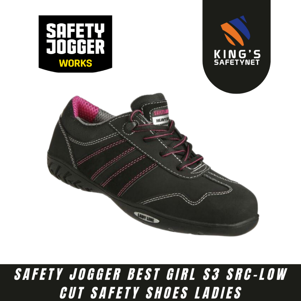 Safety Jogger BEST GIRL S3 SRC-Lowcut Safety Shoes Ladies | Shopee ...