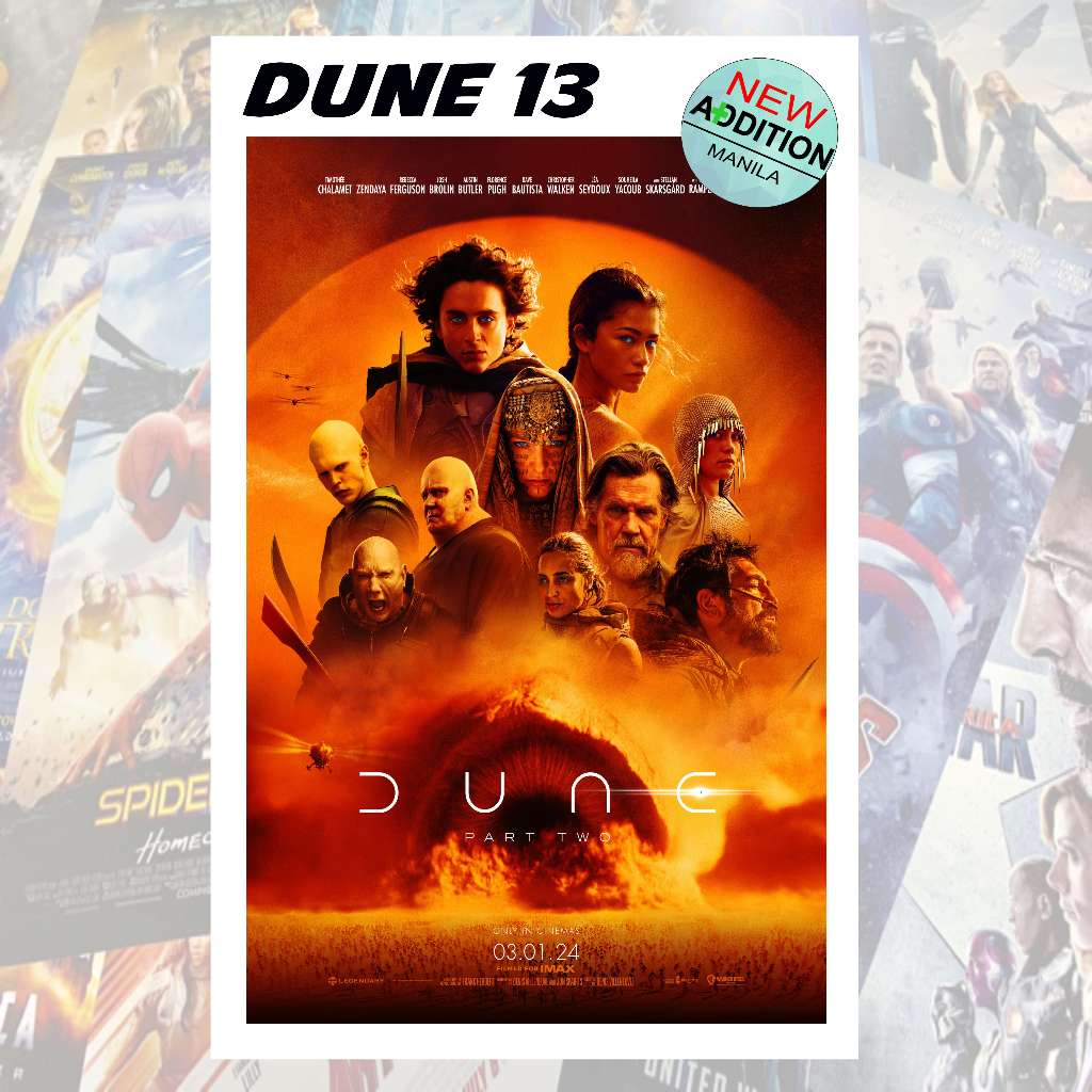 DUNE Part 2 Large Glossy Poster | Shopee Philippines