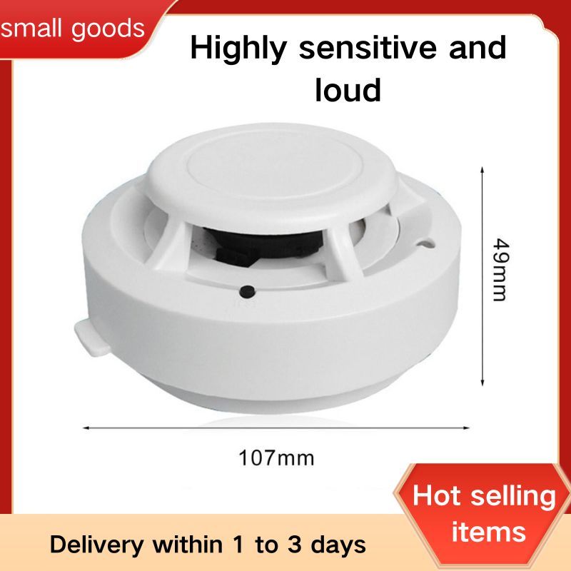 Ultra Sensitive Smoke Alarm With Loud Sound And All-round Fire Detector ...