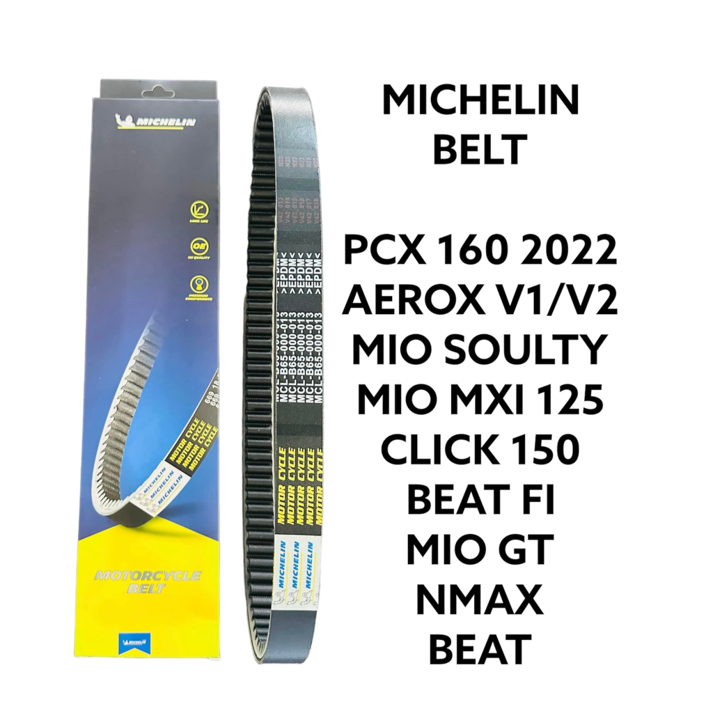 MICHELIN PUMP BELT PCX/AEROX/MIO/CLICK/BEAT | Shopee Philippines