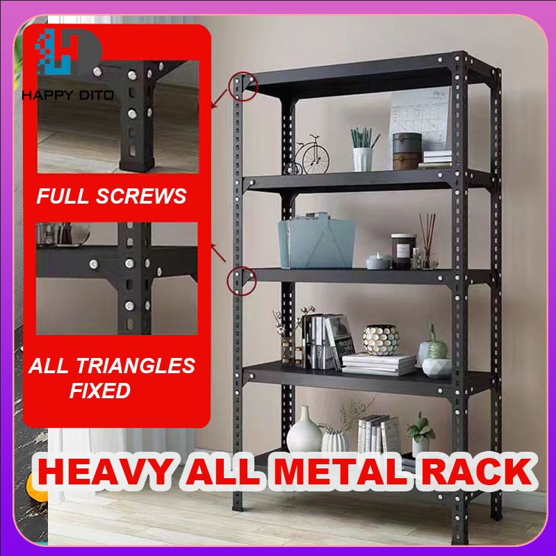 Steel Rack 6 Layer storage rack Heavy Duty Metal Shelf Stainless stante ...
